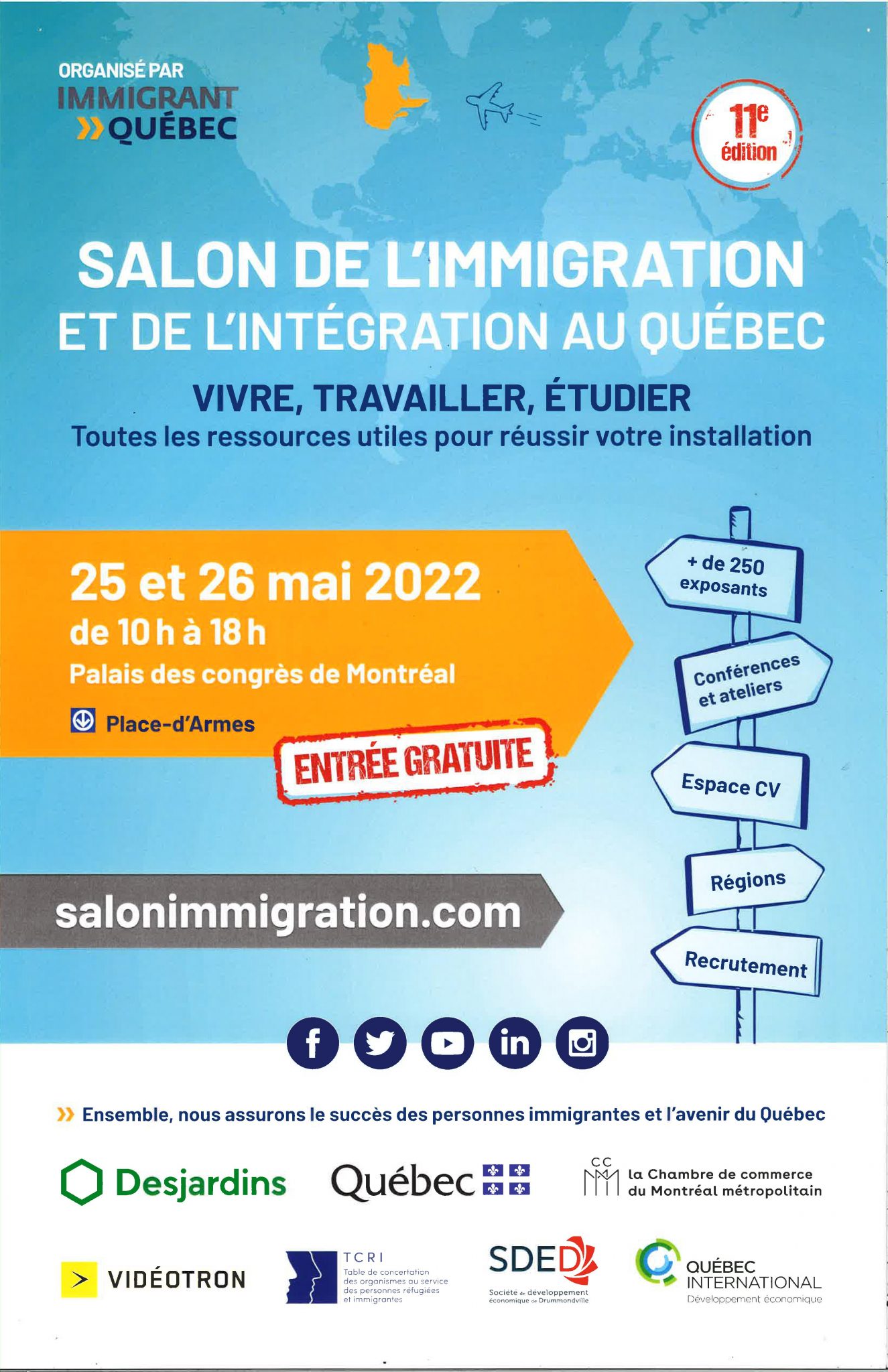 Free French classes for immigrants - Montreal | French Language School